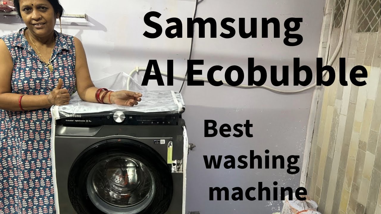 Samsung Front Load Washing Machine Demo/ Best washing machine 2025 ...