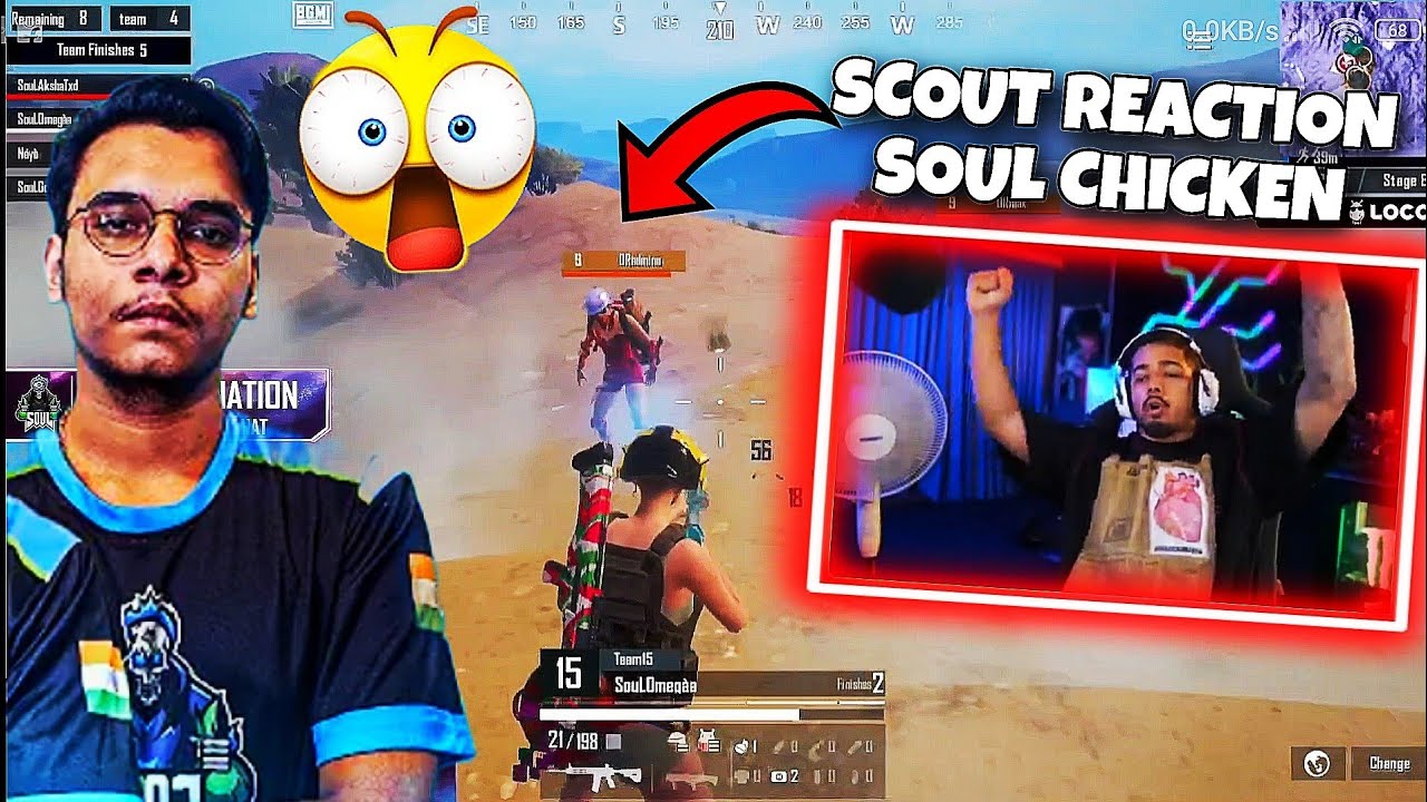 SCOUT Reaction On SOUL UNBELIEVABLE CHICKEN DINNER😱 | SCOUT On ...