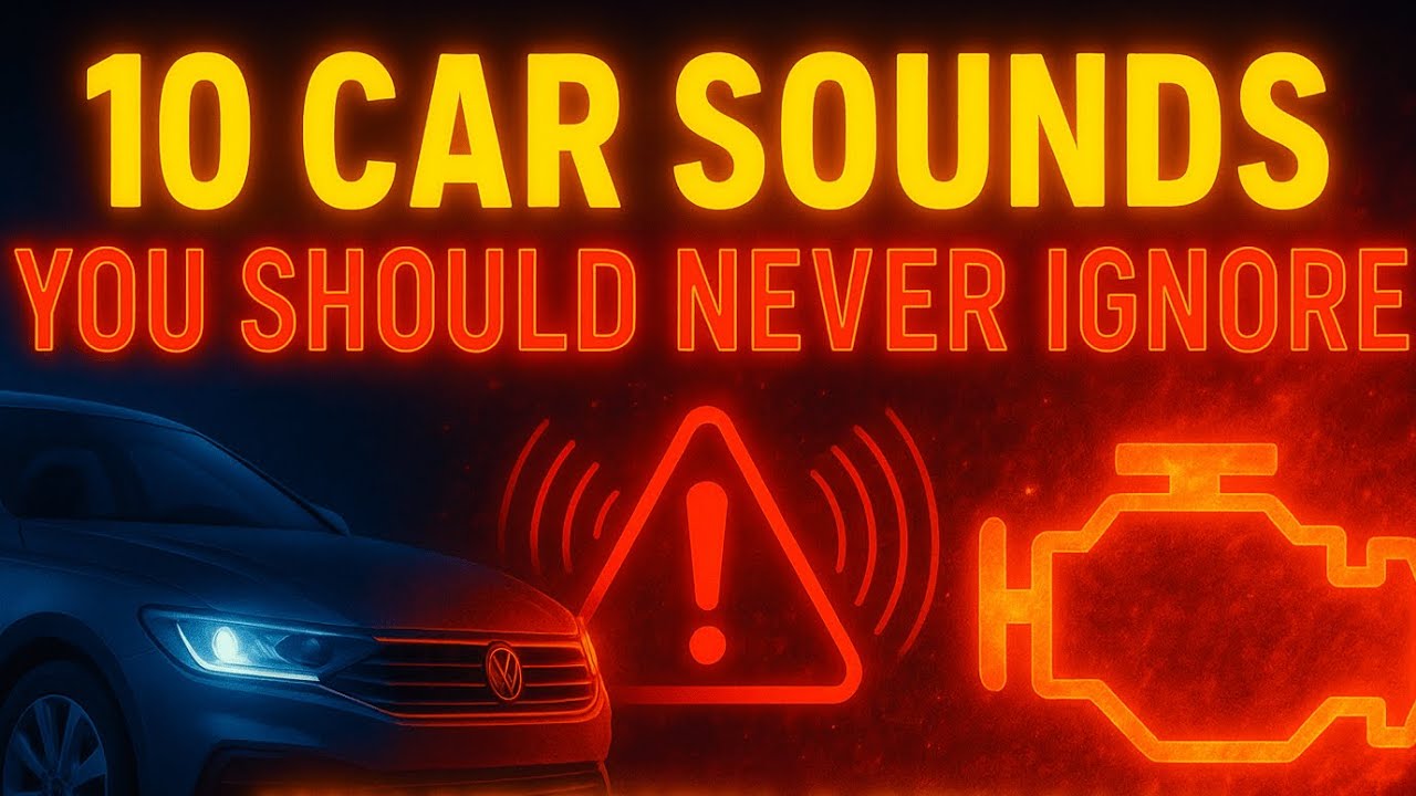 10 Car Sounds You Should Never Ignore - YouTube
