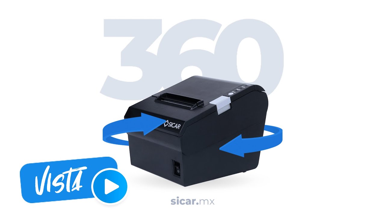 IMPRESORA DE TICKETS - POS 80C - SICAR.MX - YouTube