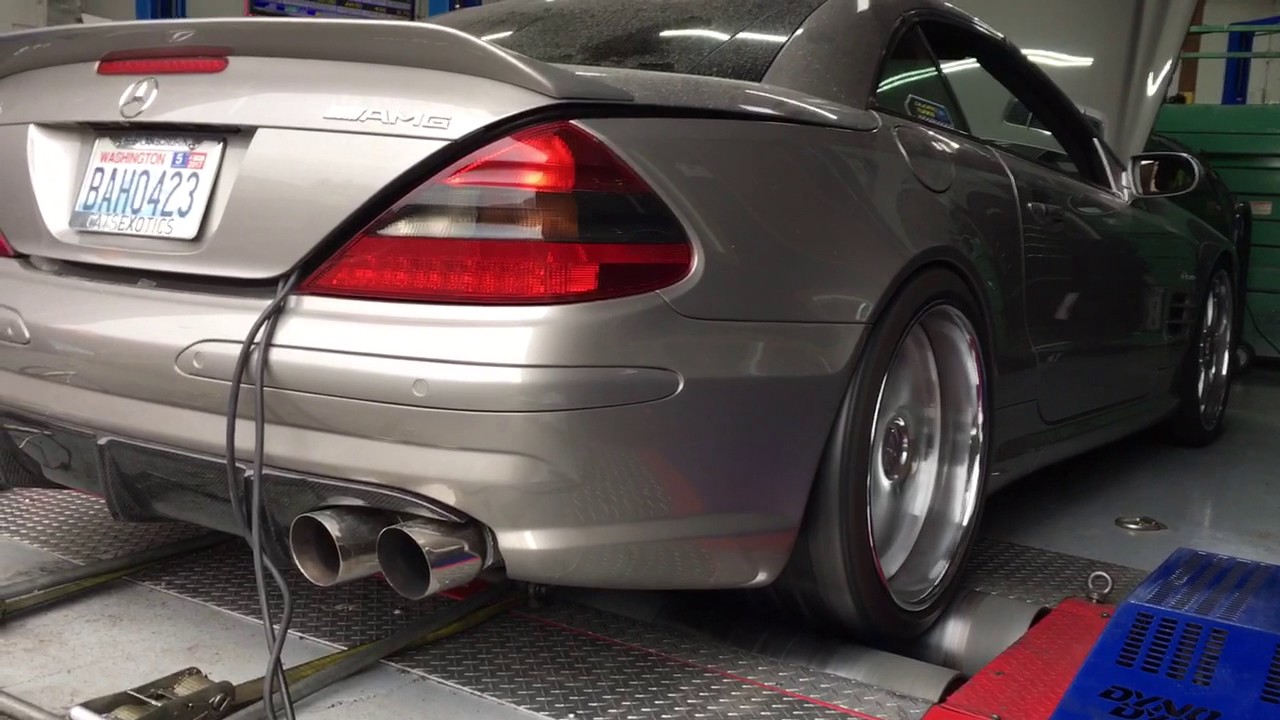 SL65 AMG - Rear Mount Turbo - 76mm - DUDMD - YouTube