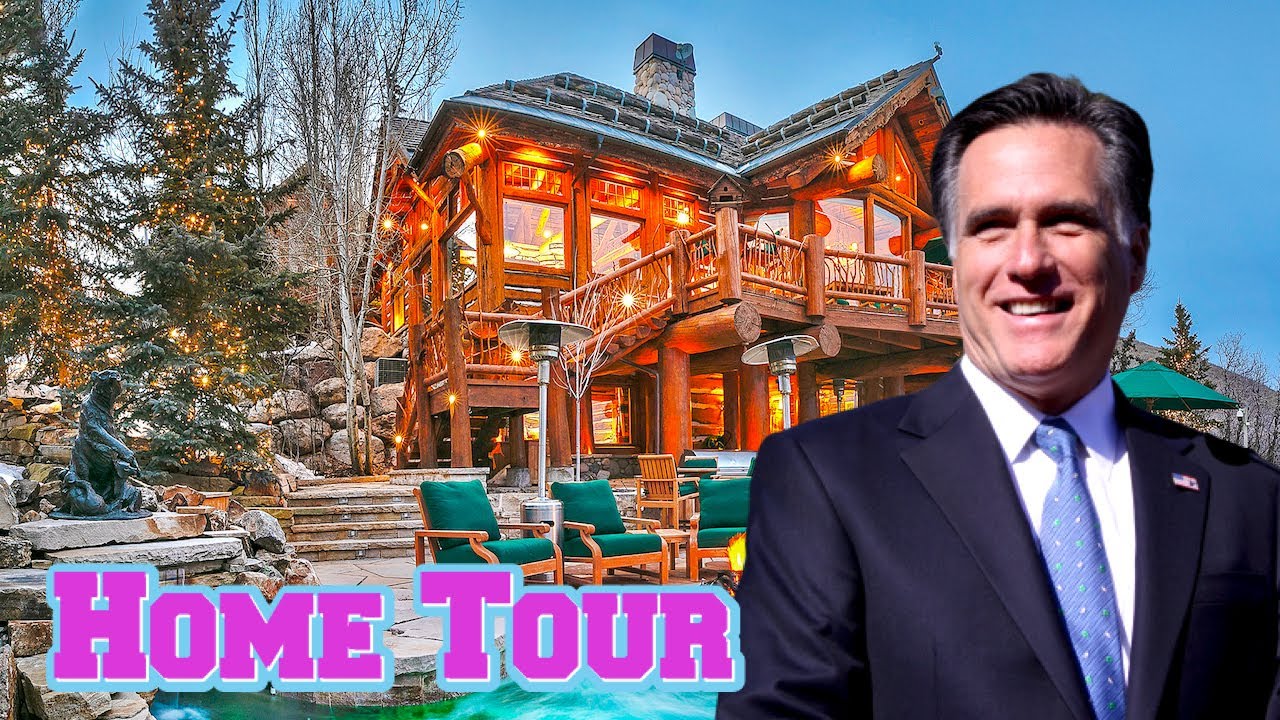 Inside Mitt Romney's $15.5 Million Utah Mountain Ski Home - YouTube