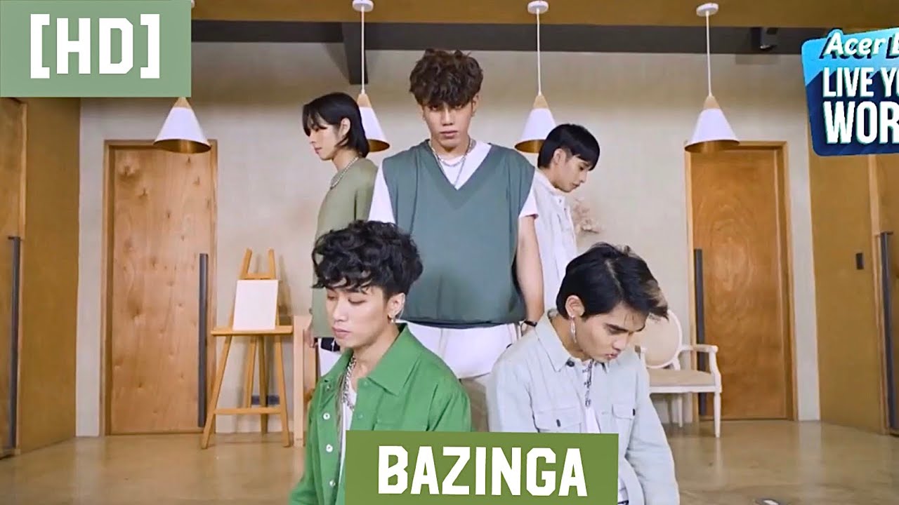 [HD] SB19 performs BAZINGA Live on ACER Day 2021 #SB19forACER - YouTube