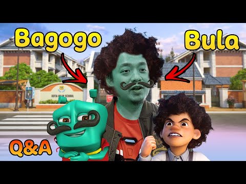 QnA Bersama Pelakon Suara Bagogo & Bula | Mechamato Movie - YouTube
