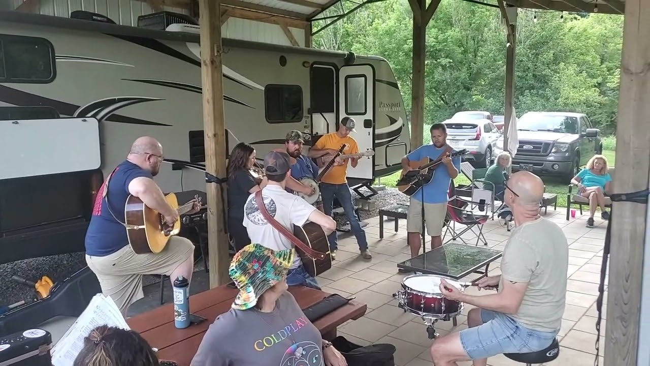 Bright Family Bluegrass: River Jam 7/15/22 "Fireball Mail" Instrumental ...