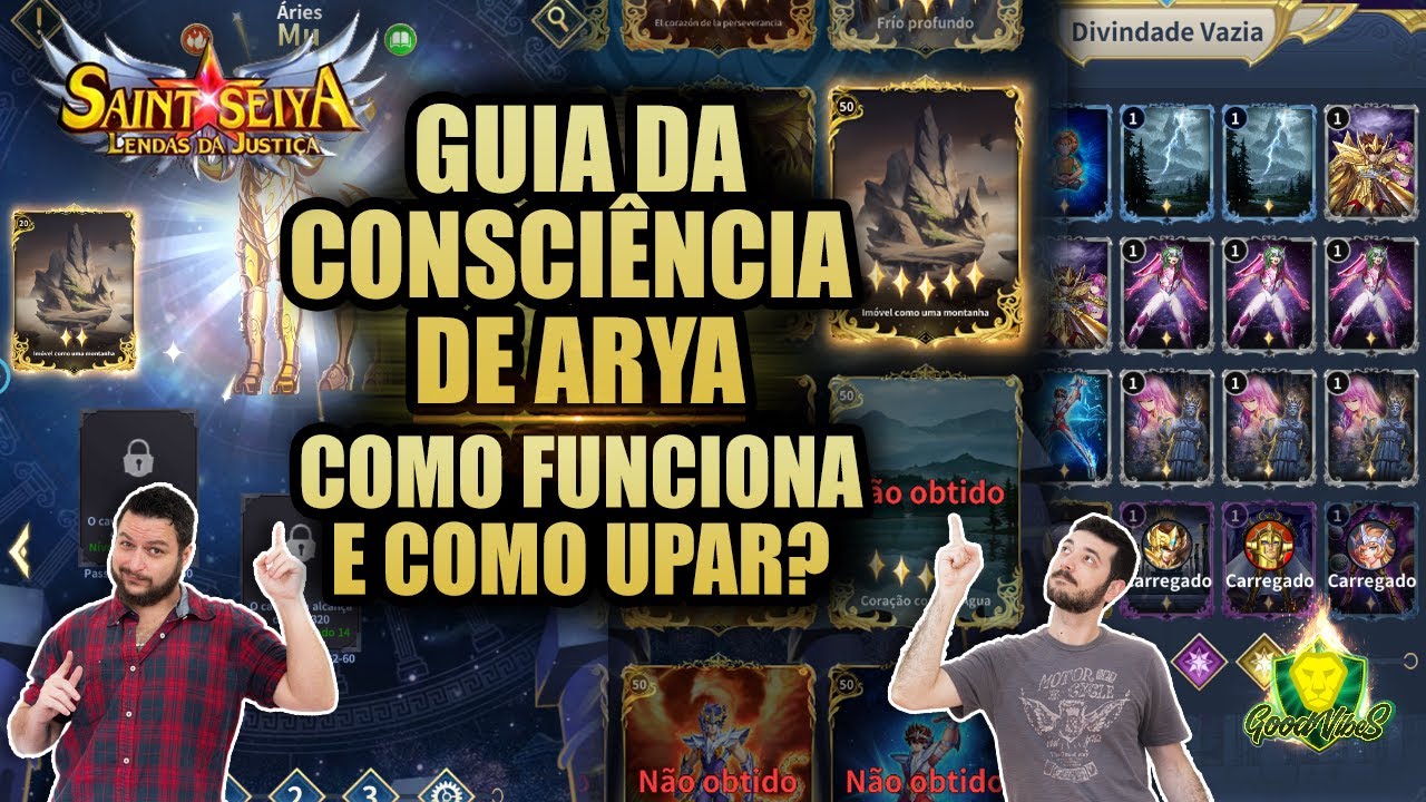 TUDO que vc PRECISA SABER para UPAR e MELHORAR a CONSIÊNCIA de ARAYA ...