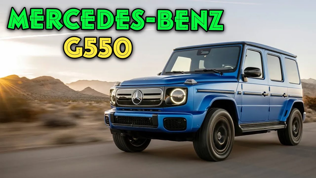 2025 Mercedes-Benz G550 Review | No V8 No Problem? | BETTER Luxury SUV ...
