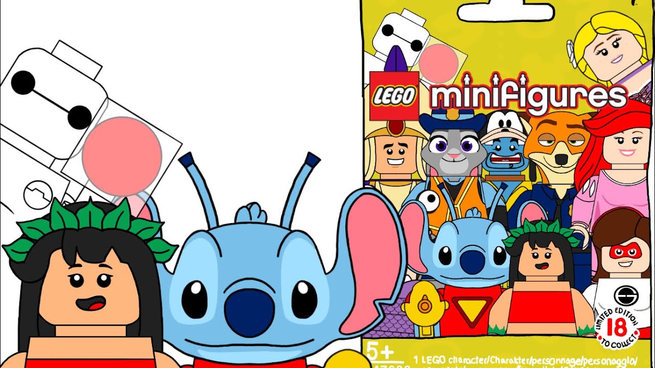 LEGO Disney Variants CMF draft - YouTube