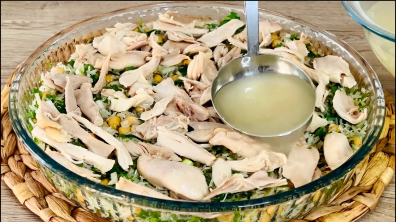 Best Of Pilaf Recipe | Rice Pilaf With Chicken Meats | Enable Subtitles ...