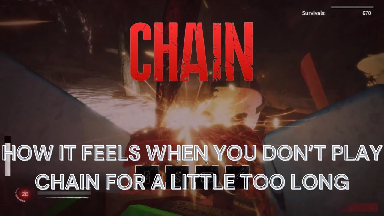 How It Feels When You Don't Play Chain Frequently | ROBLOX CHAIN - YouTube