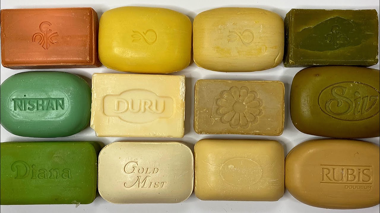 Very OLD SOAP! Soap Cutting ASMR. Relaxing Sounds (no talking ...