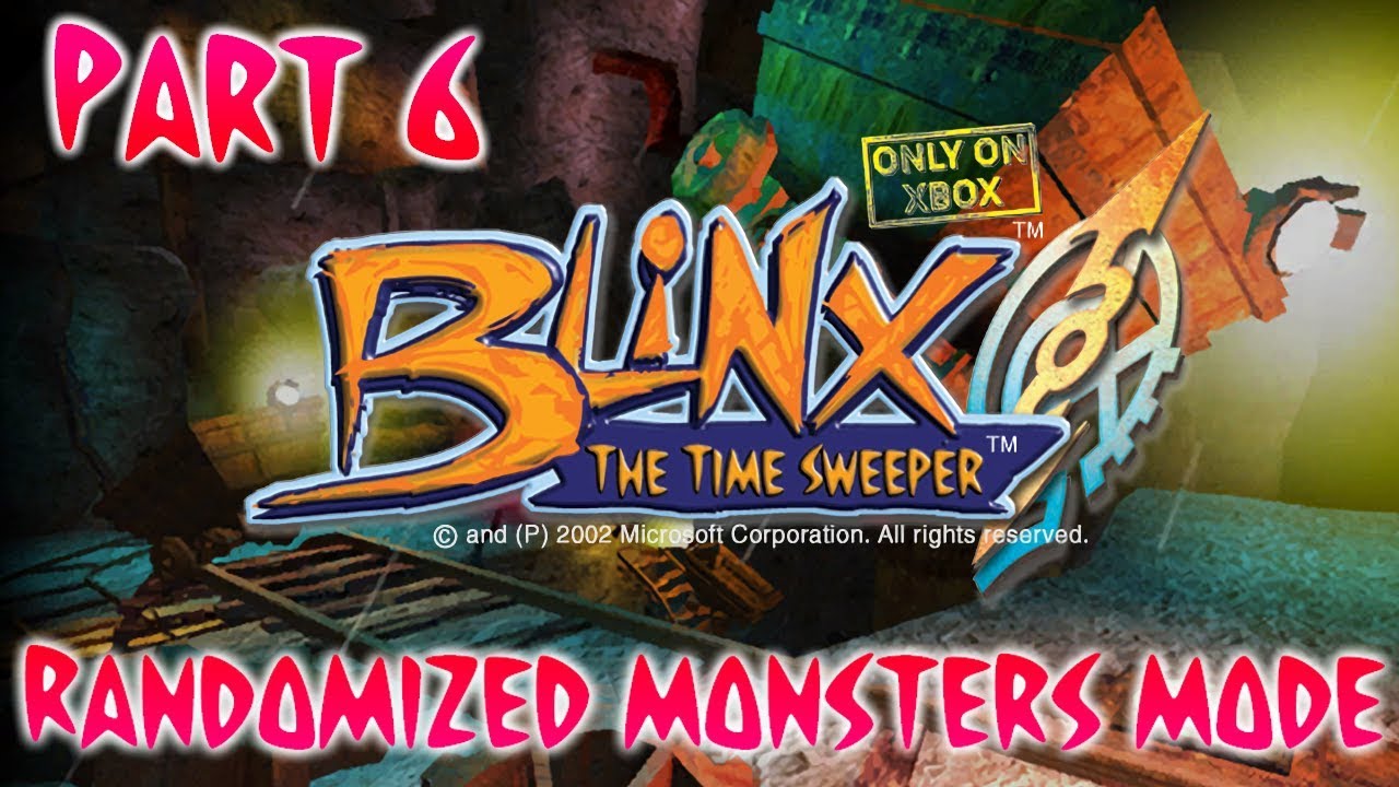 Blinx the Time Sweeper - Round 6 - Randomized Monsters Mode - YouTube