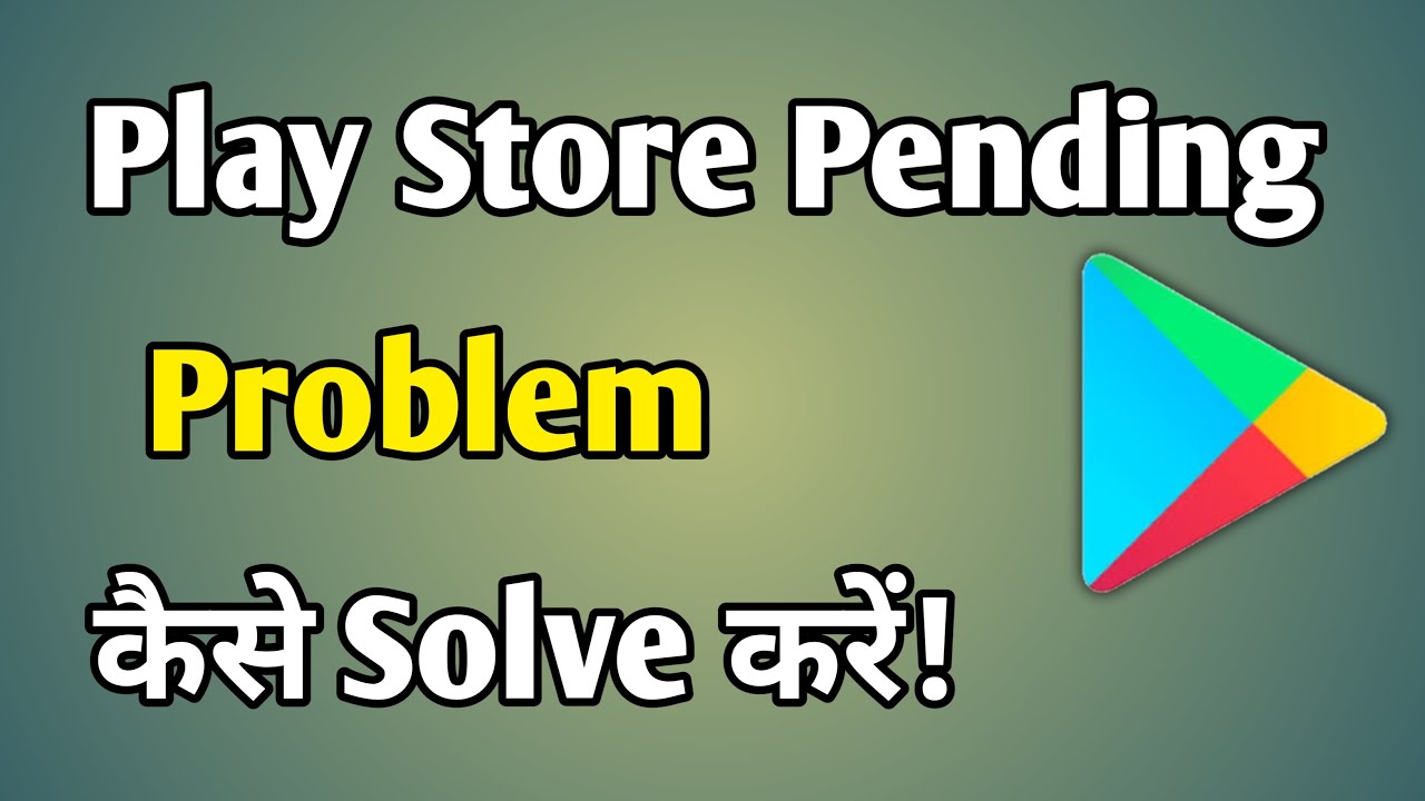 How to fix play store pending problem ? Solved play store pending ...