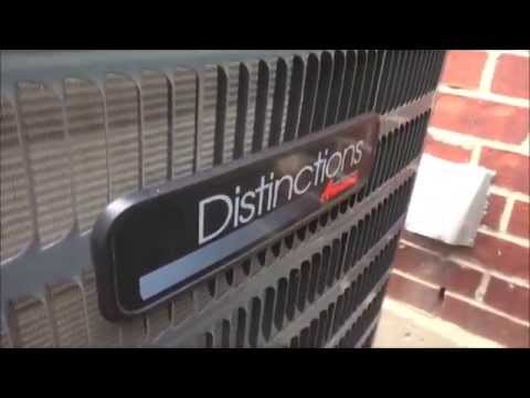 2012 Amana Distinctions 48,000 BTU 4 ton 13 SEER Air Conditioner - YouTube