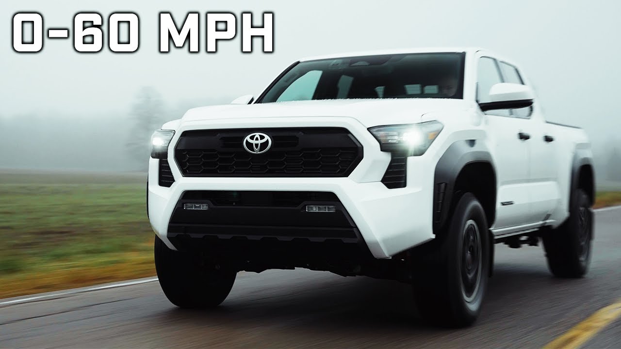 Acceleration 0-60 MPH | 2024 Toyota Tacoma TRD Off-Road - YouTube