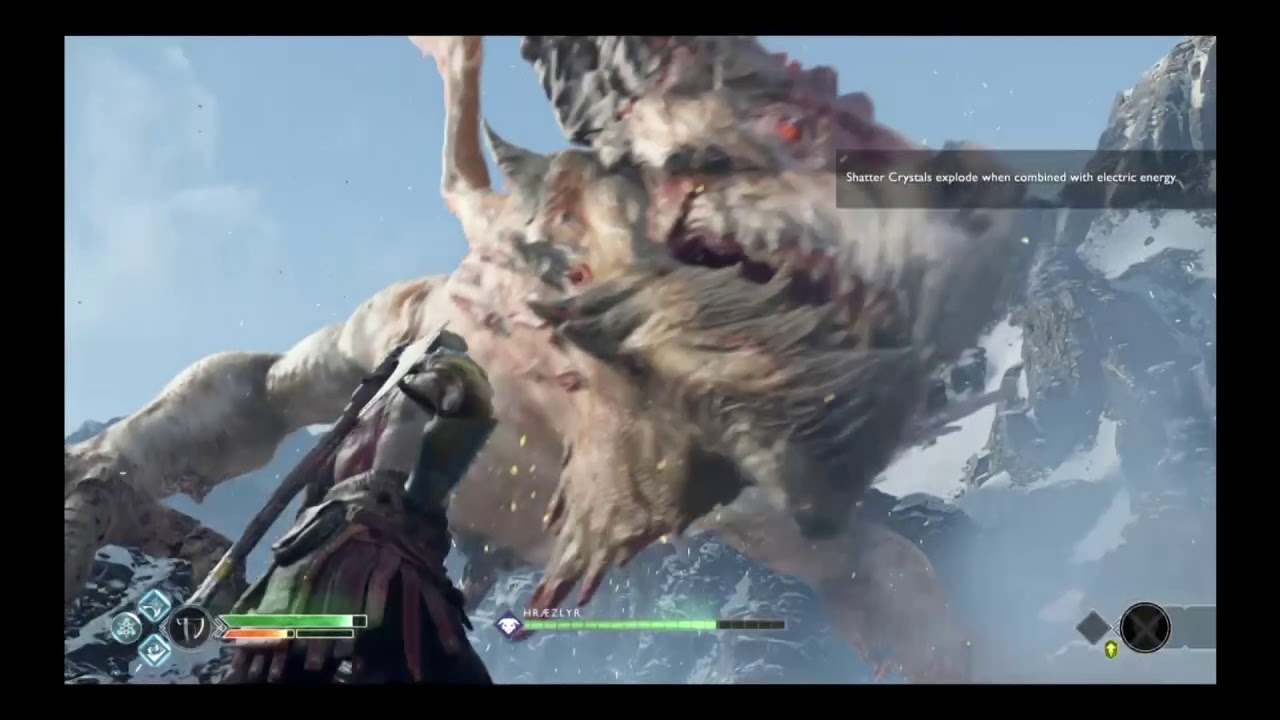 God of War Dragon Fight: How to Defeat Hraezlyr on the Mountain - YouTube