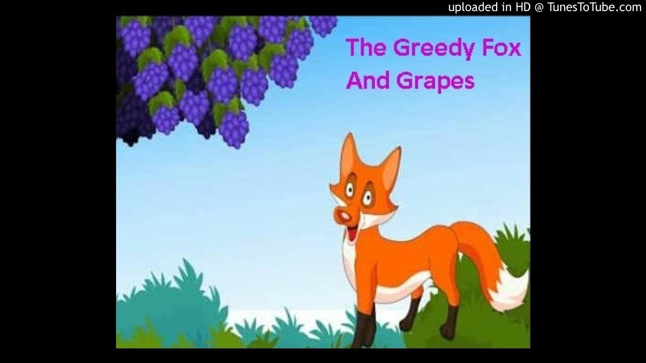 The Greedy Fox And Grapes - YouTube
