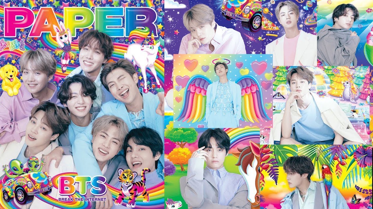 BTS 'BREAKS THE INTERNET' IN THREE-WAY COLLABORATION WITH LISA FRANK ...