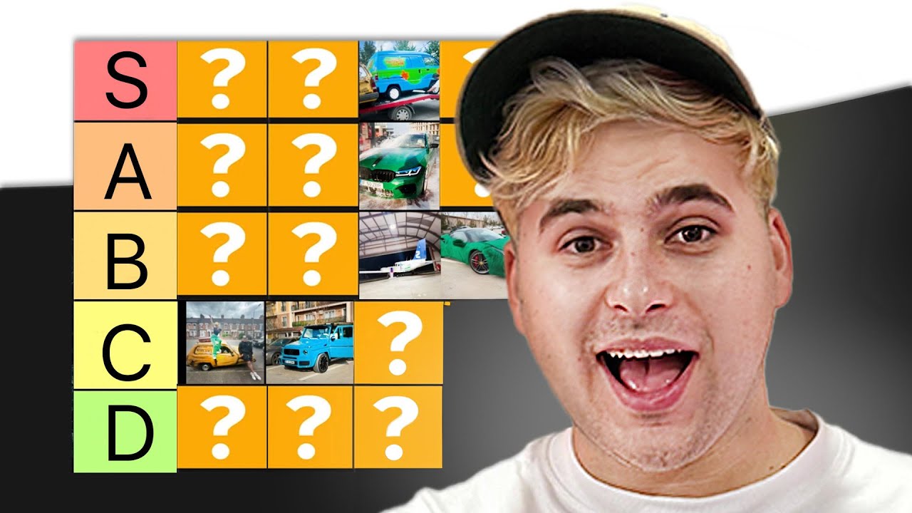 TIER LIST CU TOATE MASINILE MELE! - YouTube