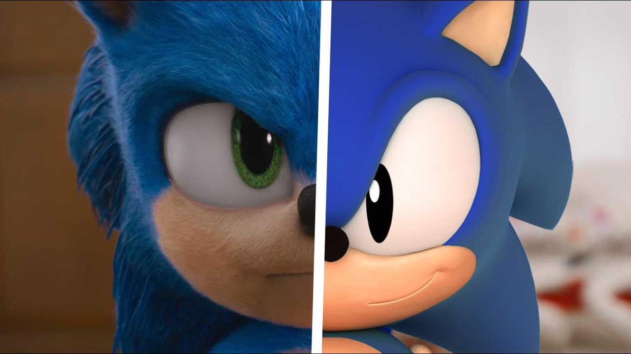 (Classic Sonic Vs Sonic) Sonic The Hedgehog Movie Choose Your Favorite ...