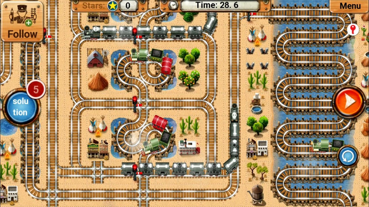 Rail Maze 2 Brain Train Gameplay | Train Crisis Maze Puzzle Game ...