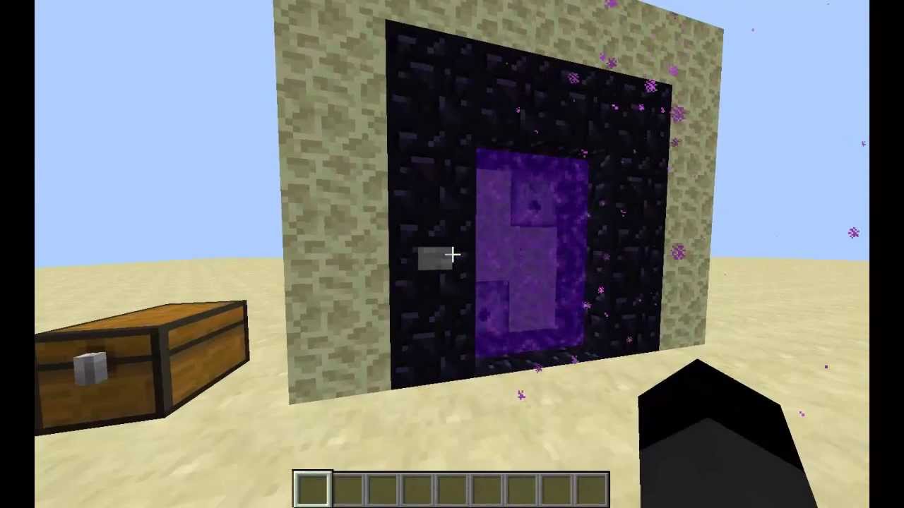 Tutorial de Redstone - Portal al Nether automático - Minecraft 1.7.5 ...