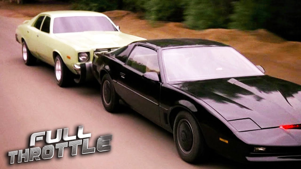 KITT and Michael's High Speed Chase | Knight Rider | Full Throttle ...