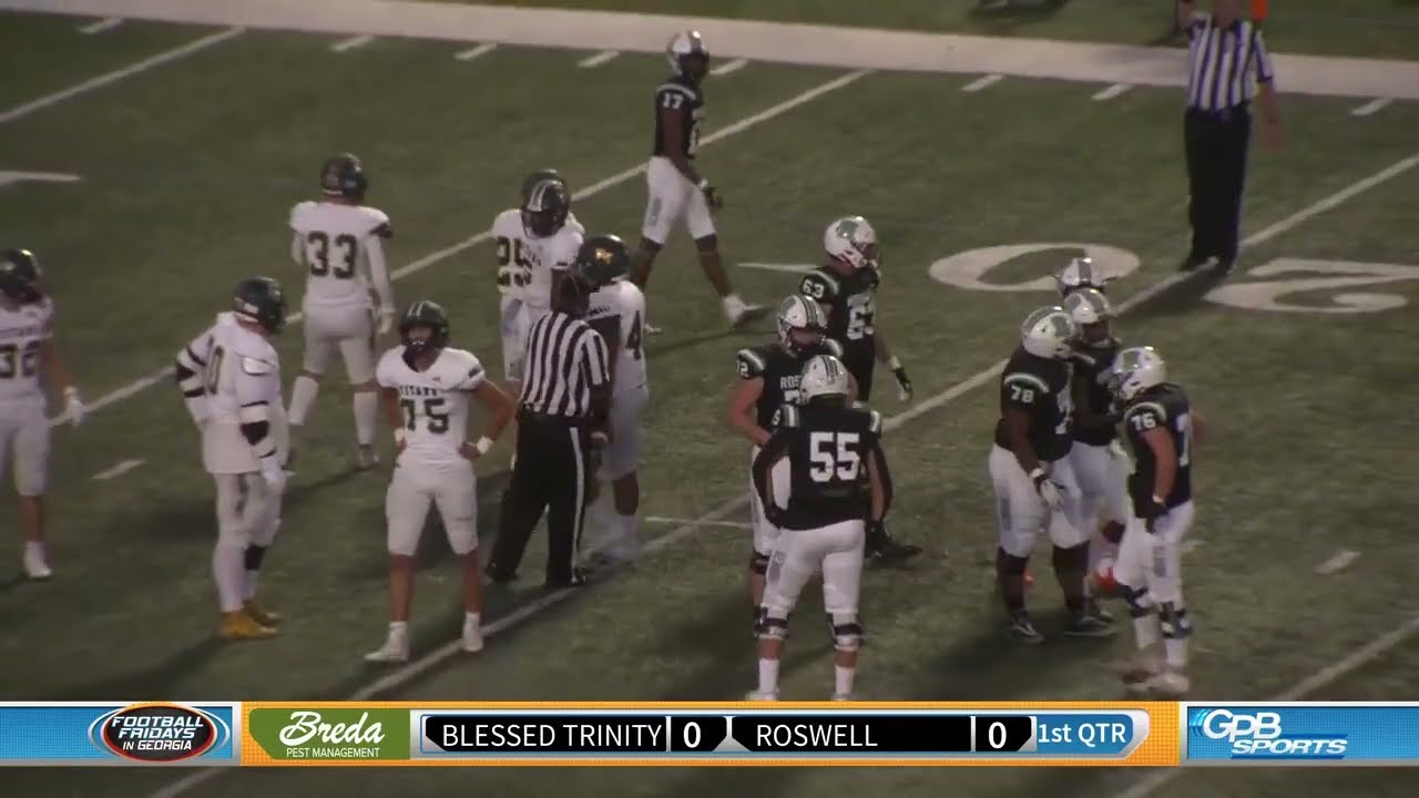 Web Game - Blessed Trinity Titans at Roswell Hornets - September 29 ...