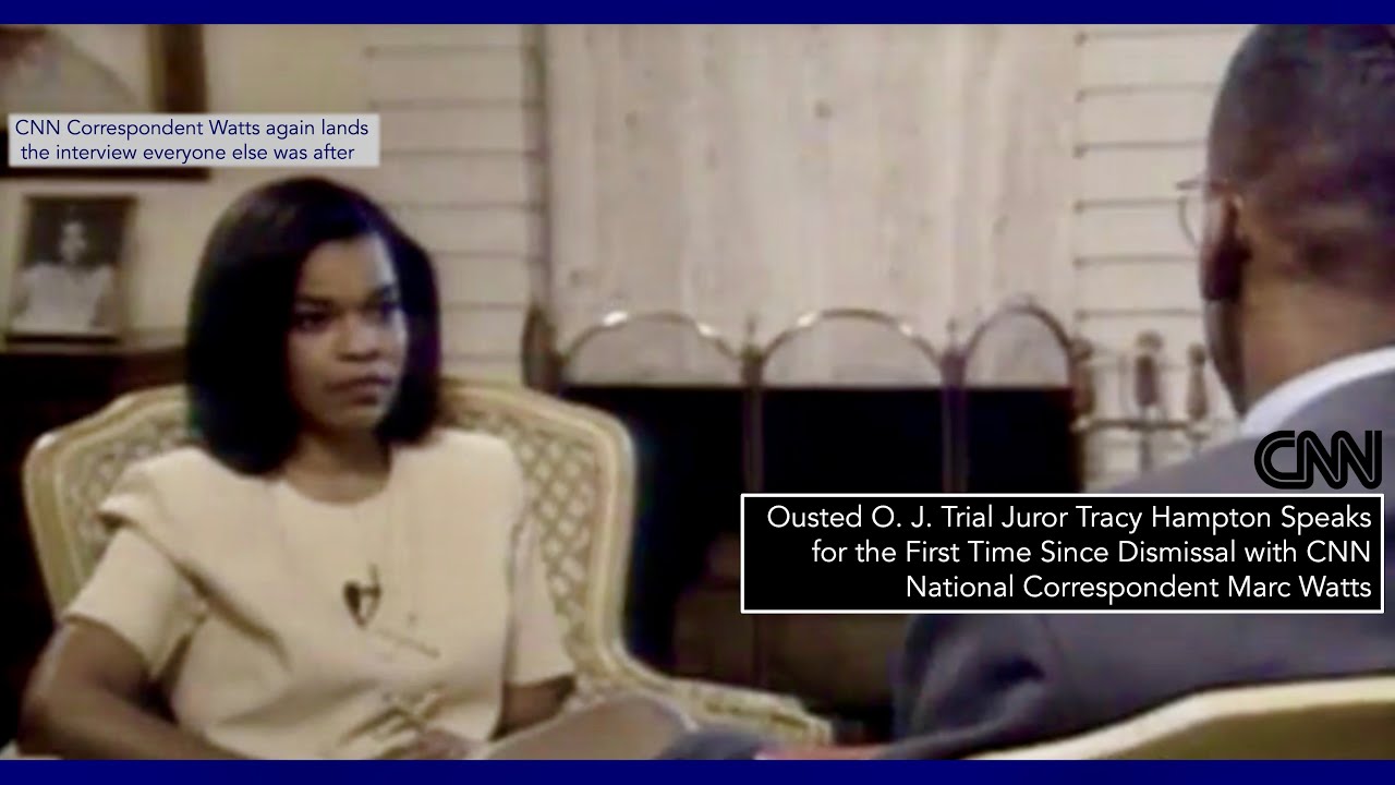 O.J. Simpson Juror Speaks! Tracy Hampton Tell All w/Marc L Watts - YouTube