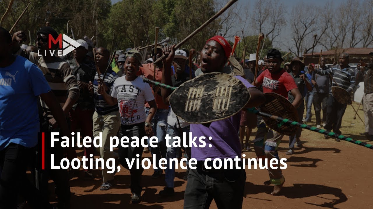 JHB CBD protests claim two more lives, despite calls for peace - YouTube