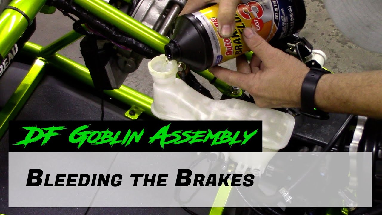 DF Goblin Assembly - Bleeding the Brakes - YouTube
