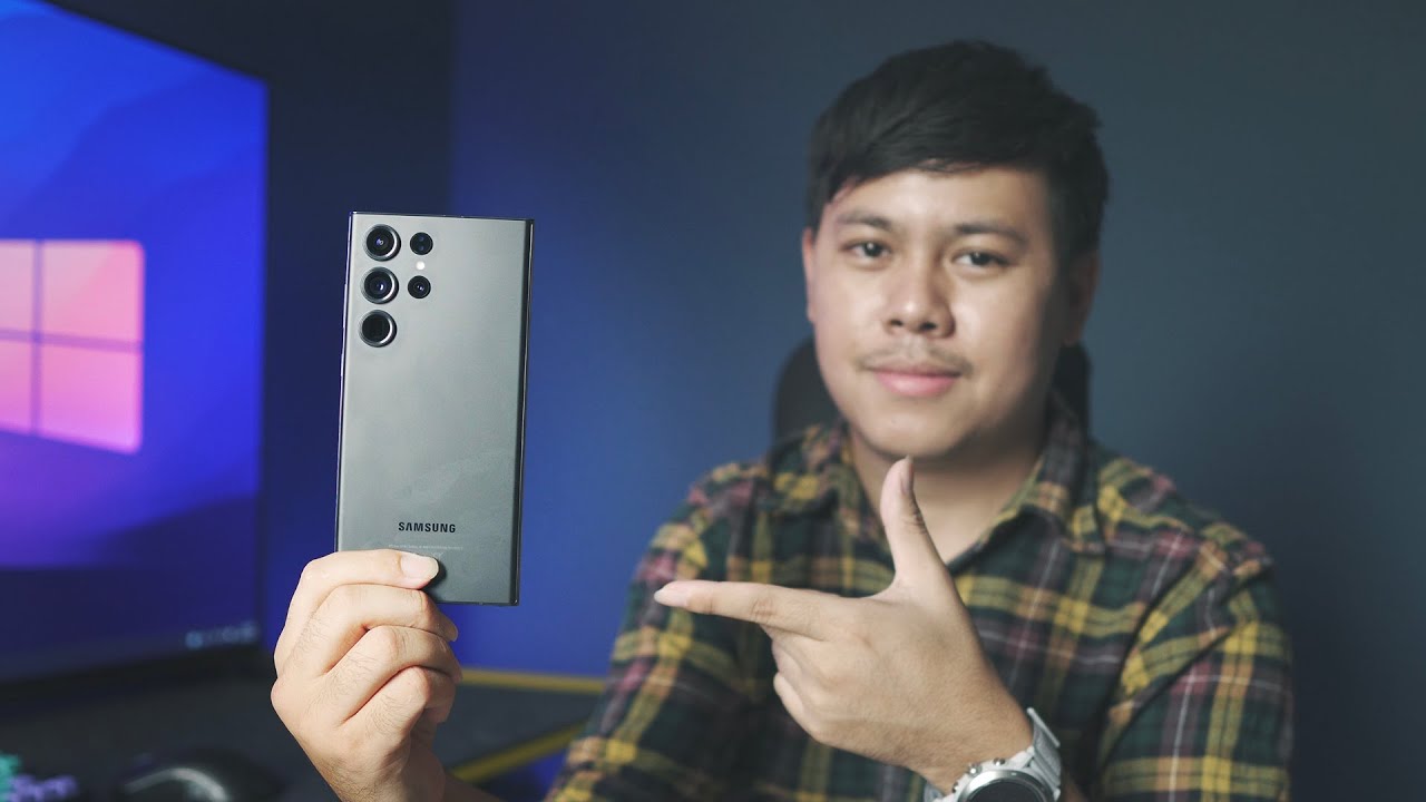 គីឡូធ្ងន់ពិតរបស់ SAMSUNG [ Galaxy S23 Ultra - Basic Review ] - YouTube