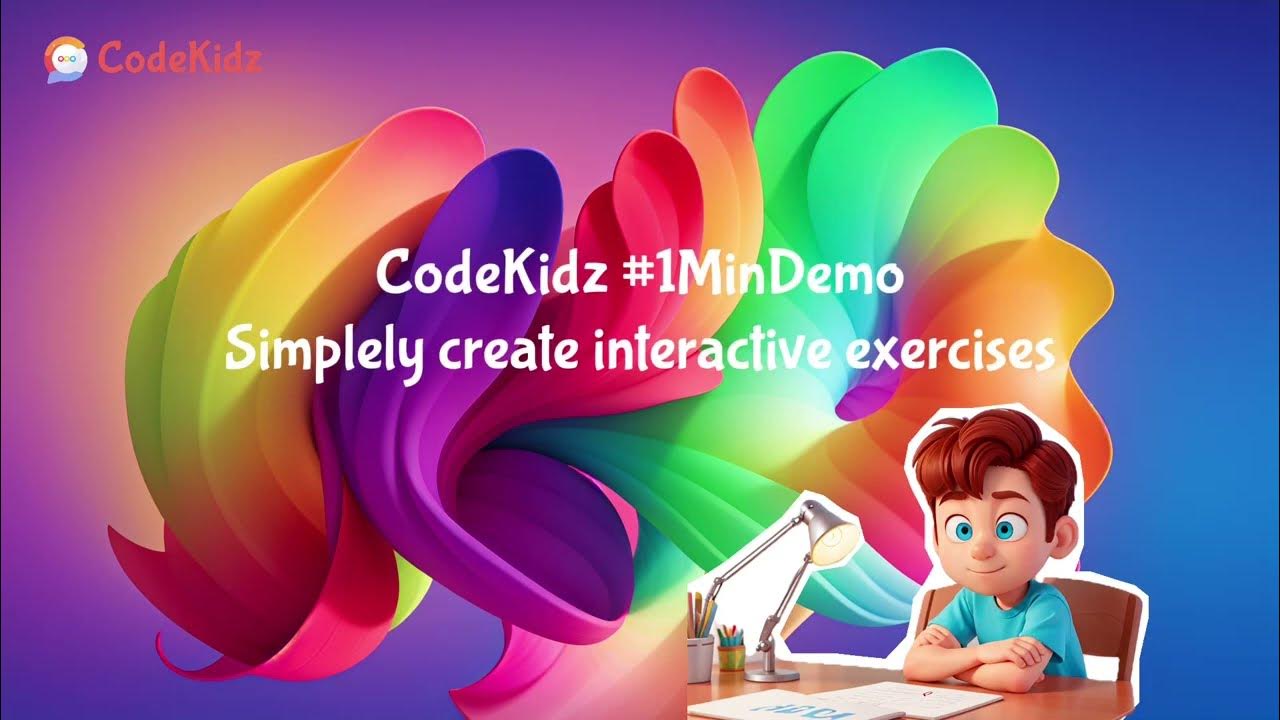 CodeKidz Interactive Questionnaire Feature #1MinDemo - YouTube