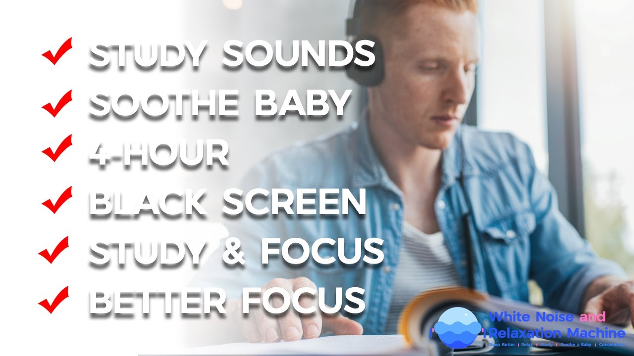 📚 STUDY SOUNDS 📗 I Focus White Noise | Study Music for Concentration ...