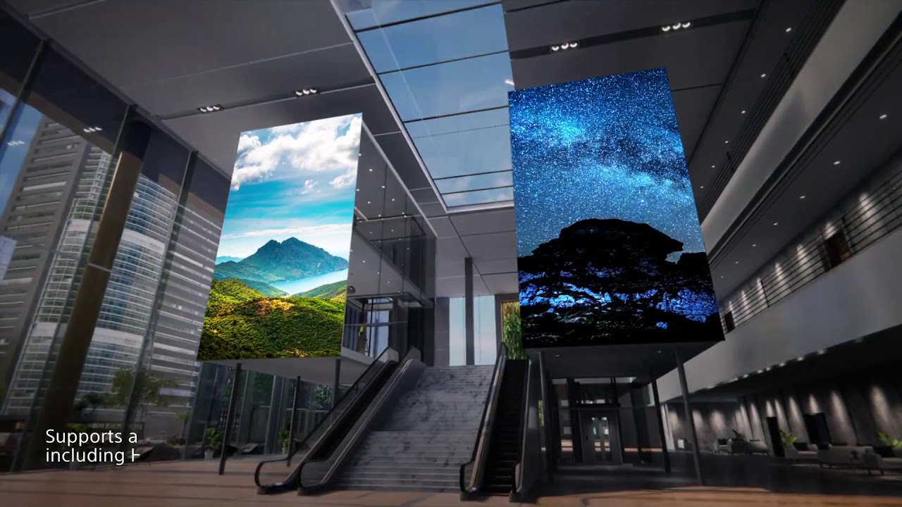 Modular Sony Crystal LED C and B Series MicroLED - YouTube