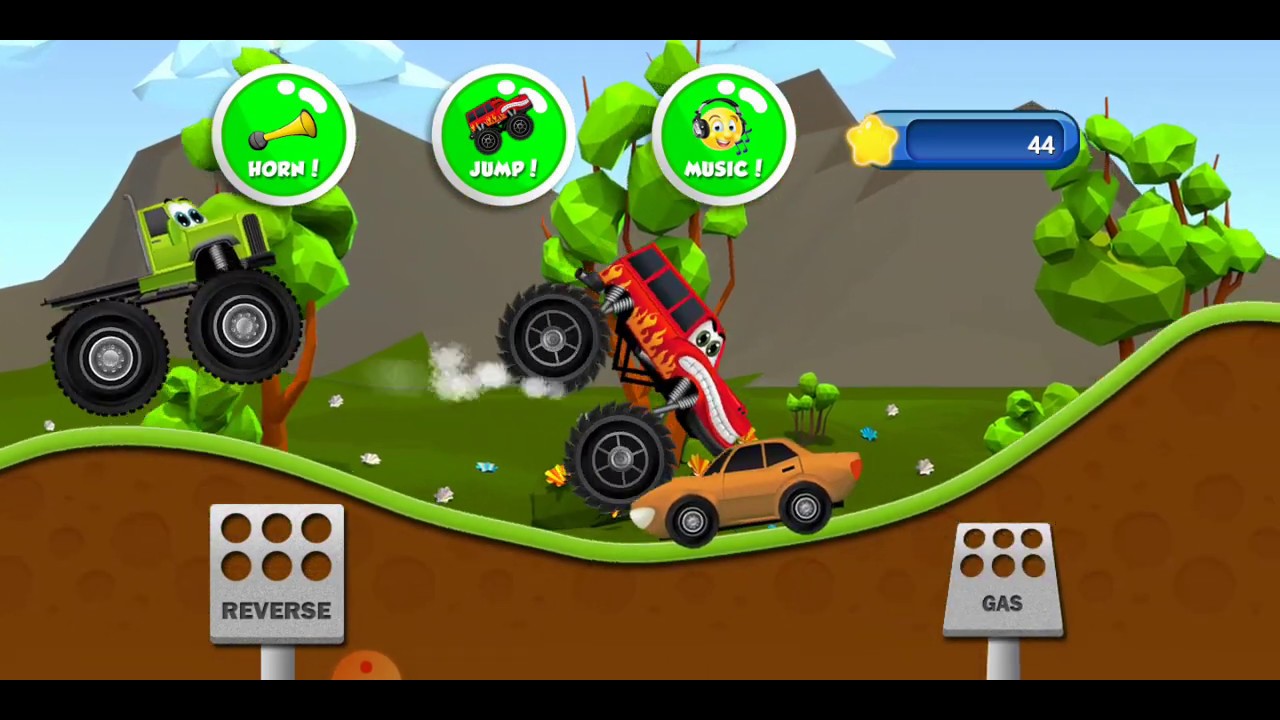 Hill Climb Racing , monster trucks cartoon ( 1 . 2 . ) 2020 - YouTube