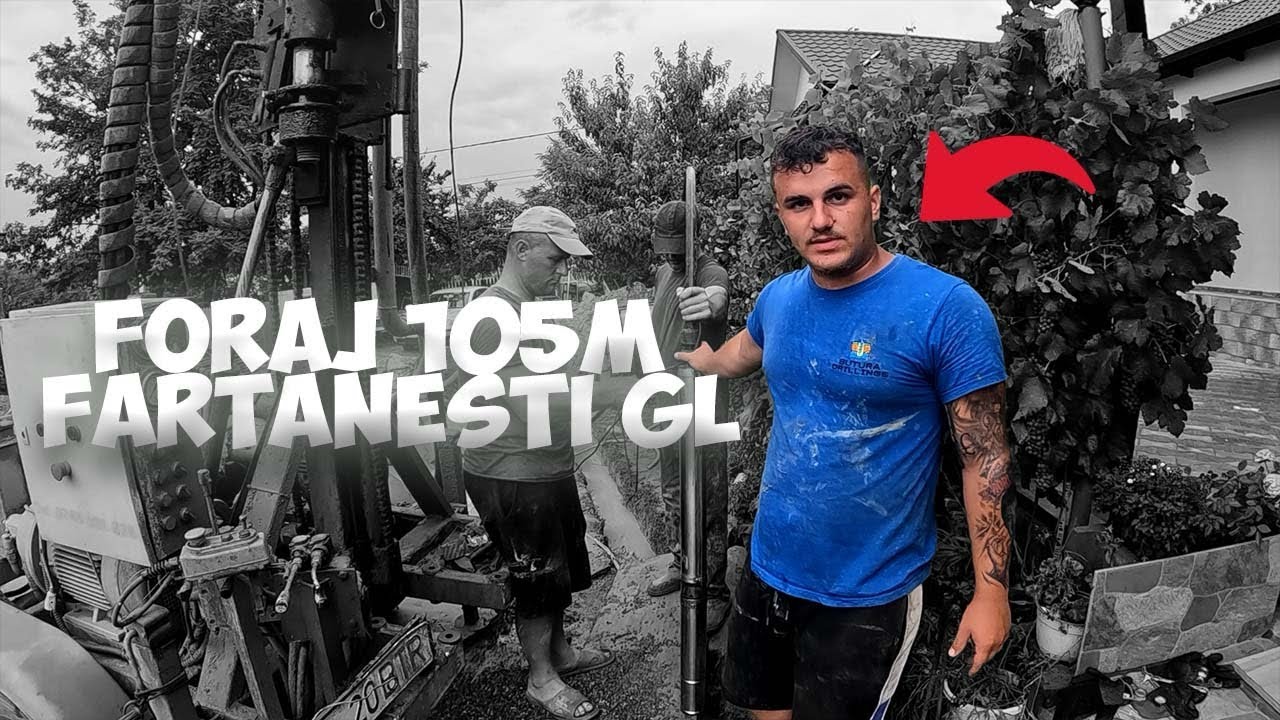 Foraj Put Apa 105m PROFESIONAL - YouTube