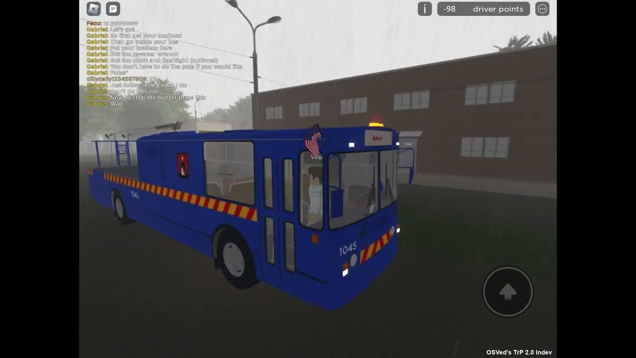 How to start a service bus in Oneskyved’s trolley bus’s! - YouTube