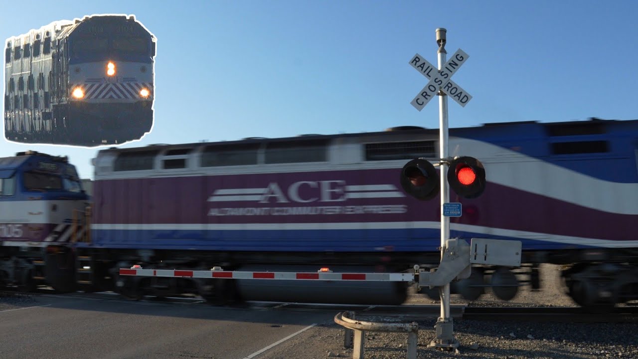 ACE 3104 Train 07 Commuter Train West | Corral Hollow Rd. Railroad ...