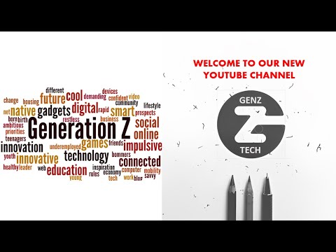 Welcome! To Our New Youtube Channel | GenZ . Tech - YouTube