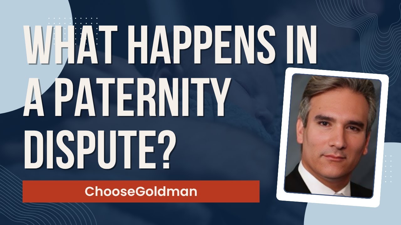What Happens If Paternity Dispute Is Established - YouTube