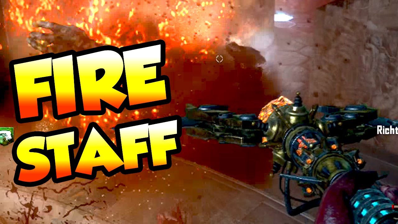 ORIGINS Zombies - How To Build "ULTIMATE FIRE STAFF" (Tutorial) - YouTube