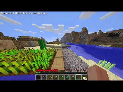 Minecraft Beta 1.8 Prerelease Gameplay - YouTube