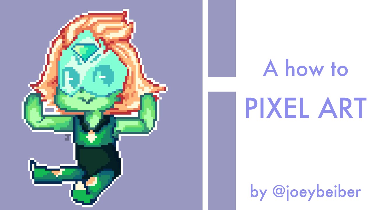 Stupid How-to's: Pixel Art - YouTube