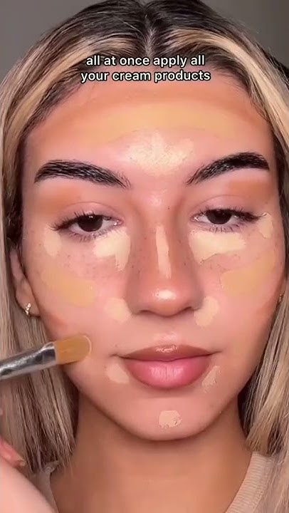 ⚘that's how you'll avoid cakey makeup.🍷#makeup #makeuptutorial #foundation #asmr #skin #flawless ...