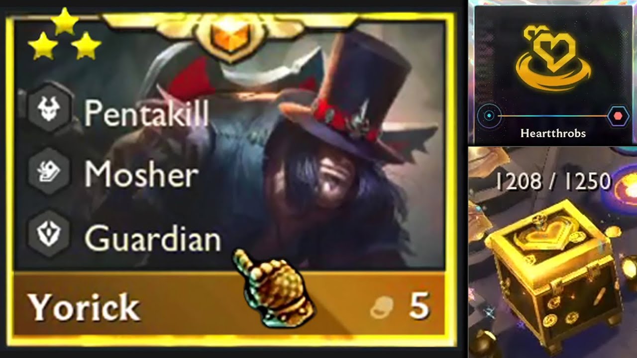 YORICK ⭐⭐⭐ TFT SET 10 HEARTSTEEL THE BEST COMP| COMBO WITH THIS AUGMENT ...