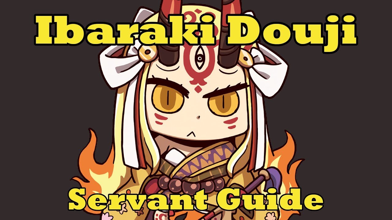 Ibaraki Douji Servant Guide - FGO - YouTube