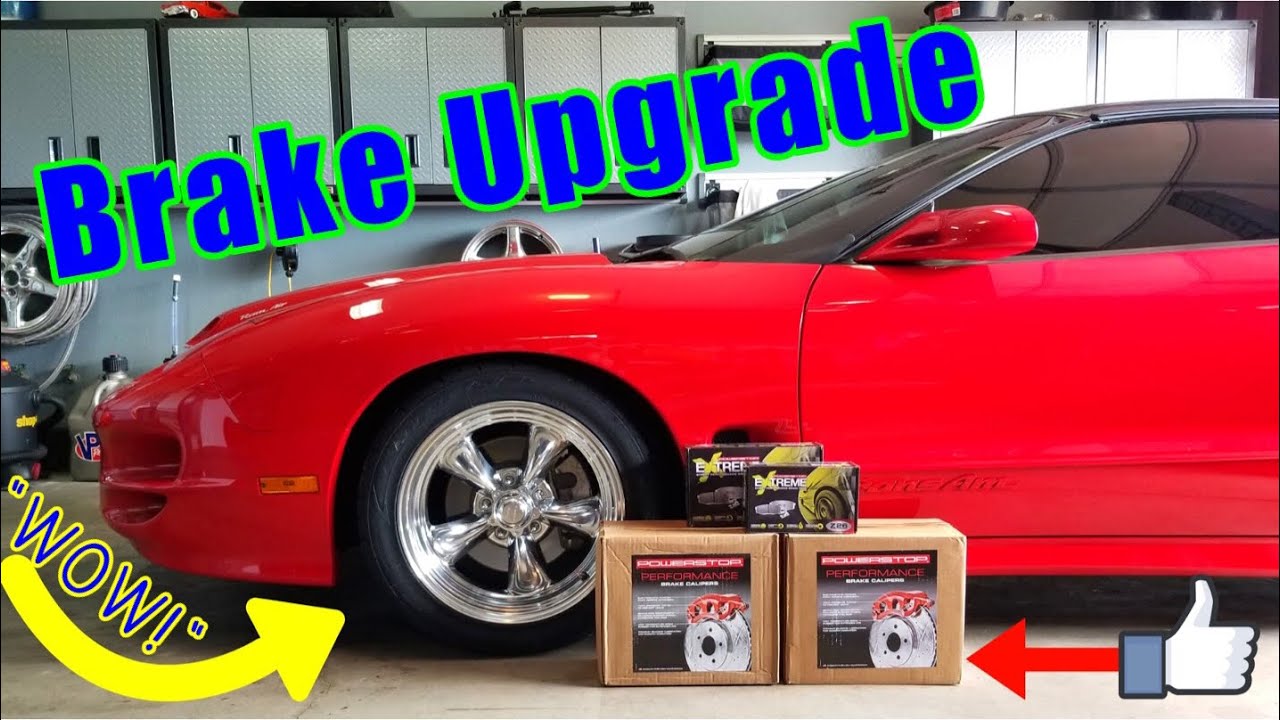 WS6 Trans Am gets new brakes and WOW!! - YouTube