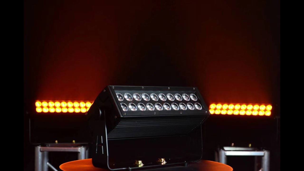 GY-PW2 20x10w RGBWA UV 6in1 Waterproof Wash Light . - YouTube