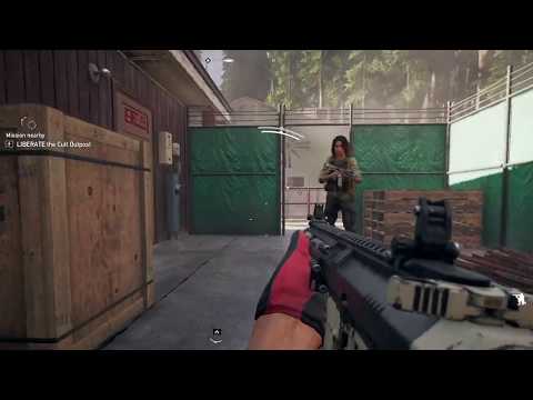 Far Cry 5 Liberate The Cult Outpost Mission - Walkthrough (HD)